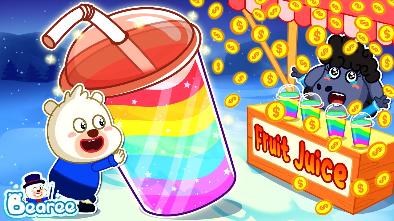 Bearee Makes Rainbow Juice to Help Poor Street Vendor | Kindness ...