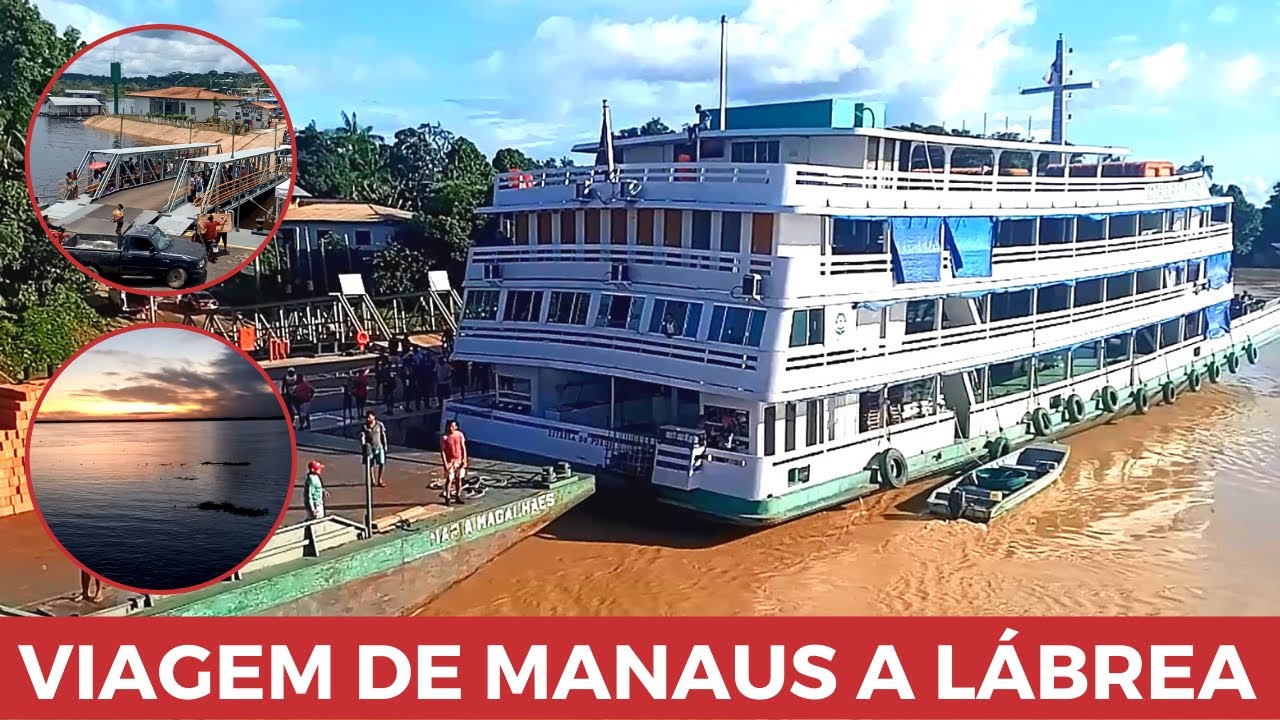 VIAGEM DE BARCO MANAUS A LÁBREA - RIO AMAZONAS - YouTube