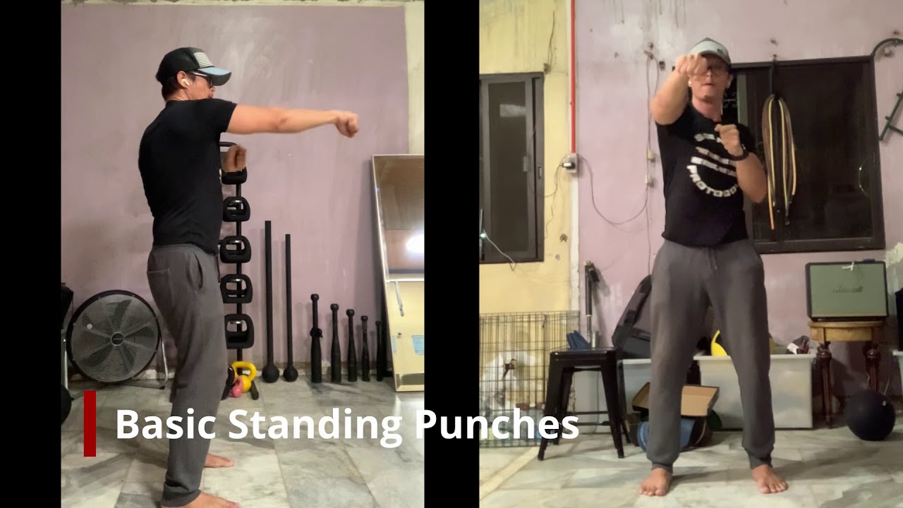 Movement Basics : Standing Punches/Reach Forward - YouTube
