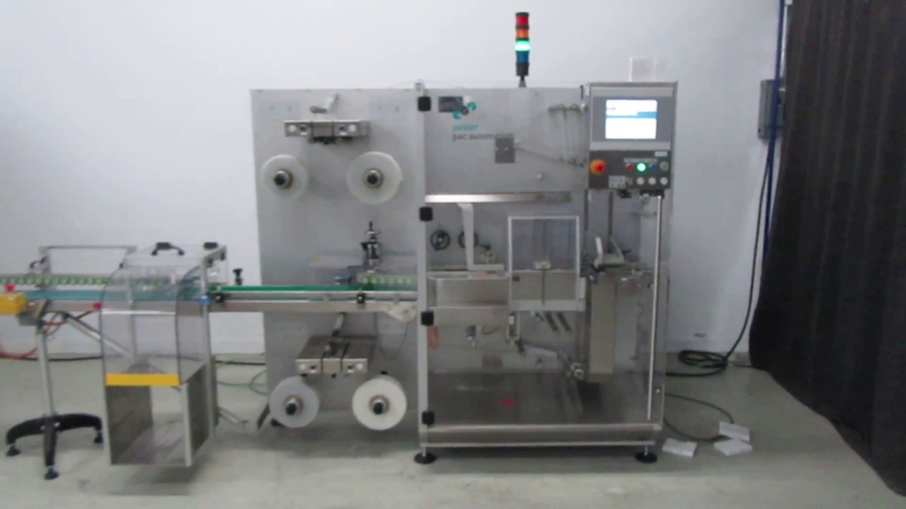 Pester stretch bundler wrapper model PEWO pack 250 compact - YouTube