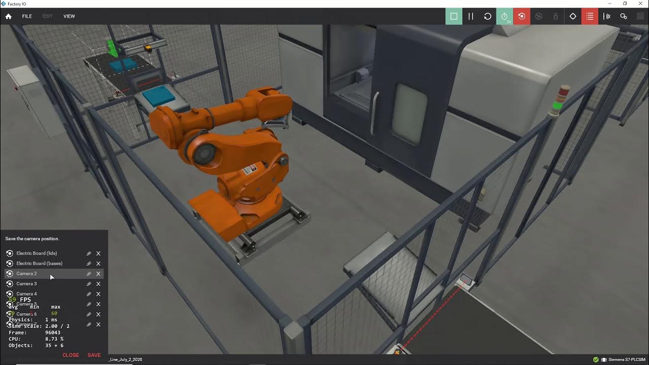 Siemens Tia Portal V16 controlling Factory IO -Production Line- Scene ...