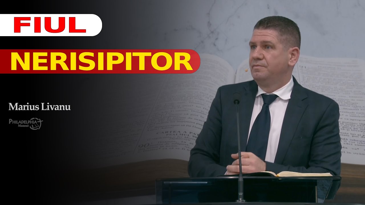 Fiul nerisipitor // Marius Livanu - YouTube