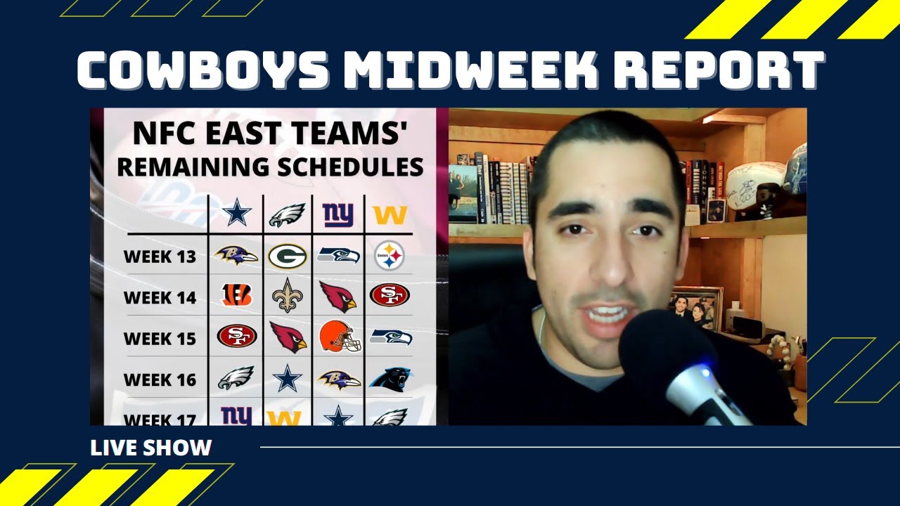 Cowboys Midweek Report | Week Thirteen | Blogging the Boys - YouTube