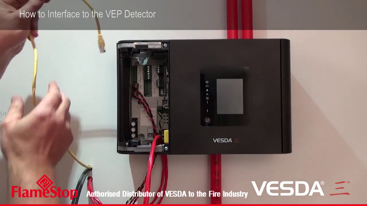 VESDA-E VEP / VEU - How to Interface to the VEP detector - YouTube