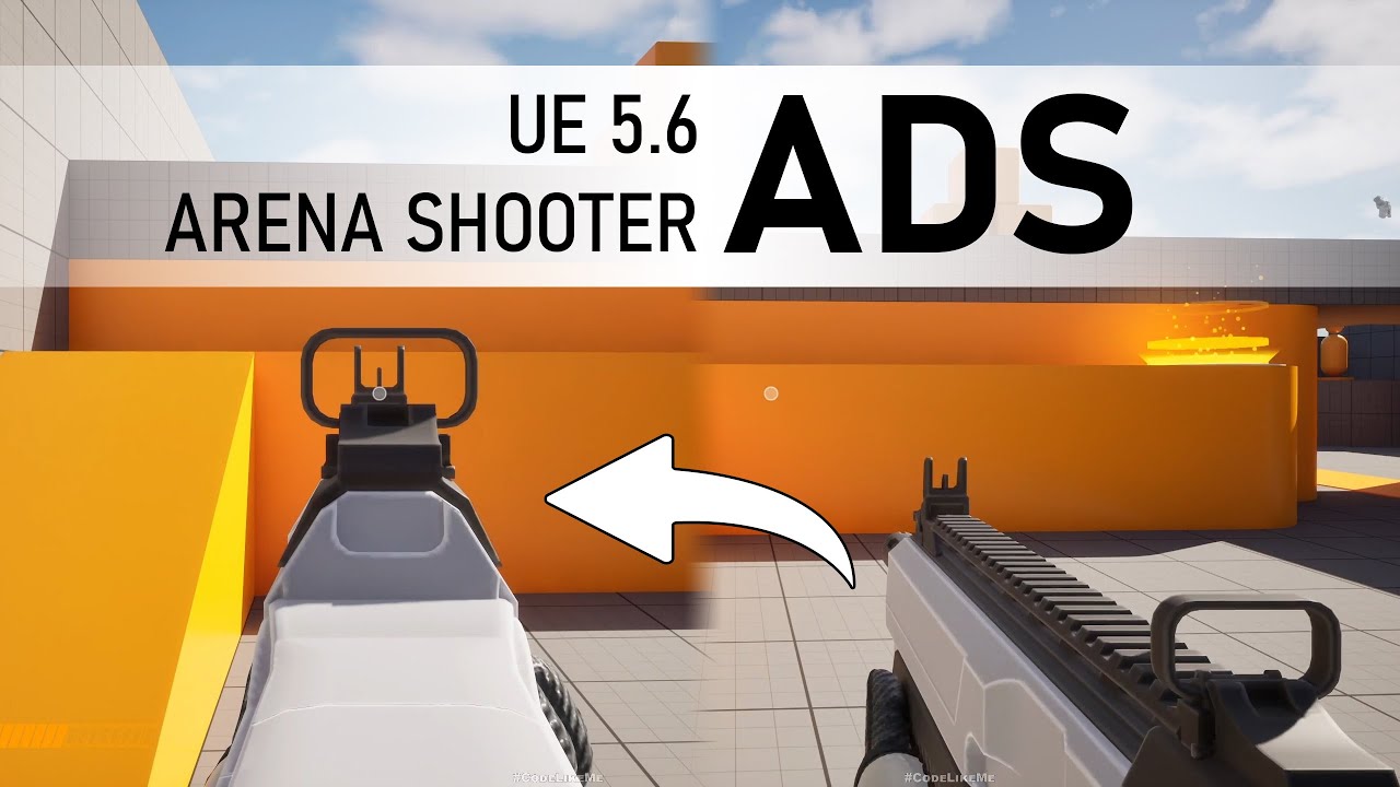 How To Add ADS/Aim Down Sight to FPS Template in Unreal Engine 5.6 - YouTube