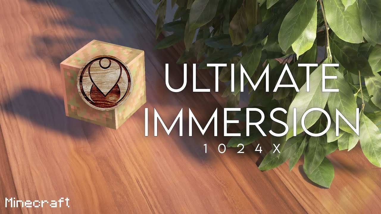 Ultimate Immersion | Minecraft Cinematic | QHD+ - YouTube
