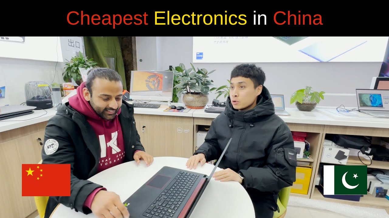Visit of Electronic market in China | Cheapest laptops | (中国) #16 - YouTube