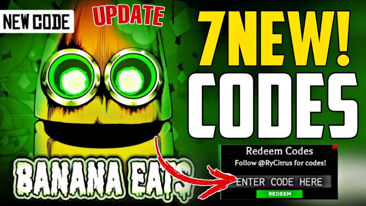 *NEW UPDATE* ALL WORKING BANANA EATS ROBLOX CODES! ROBLOX BANANA EATS ...
