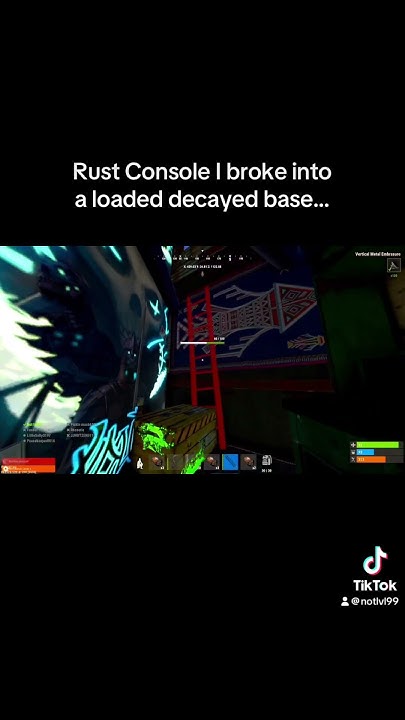 Rust Console I found a loaded decayed base…#shorts #rust #rustconsole - YouTube