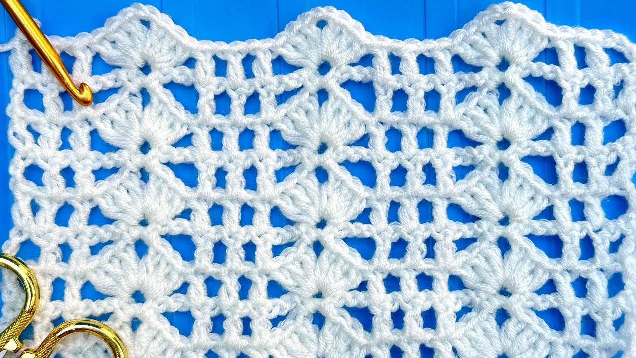 How to Make a Very Stylish and Fantastic Crochet Net Blouse, Tunic and ...