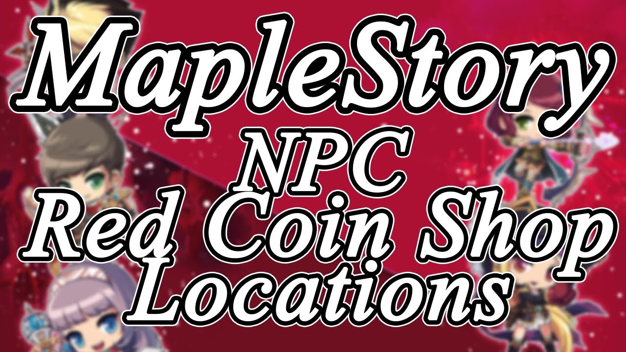 MapleStory : NPC and Red Shop Location (Event Hall) - YouTube