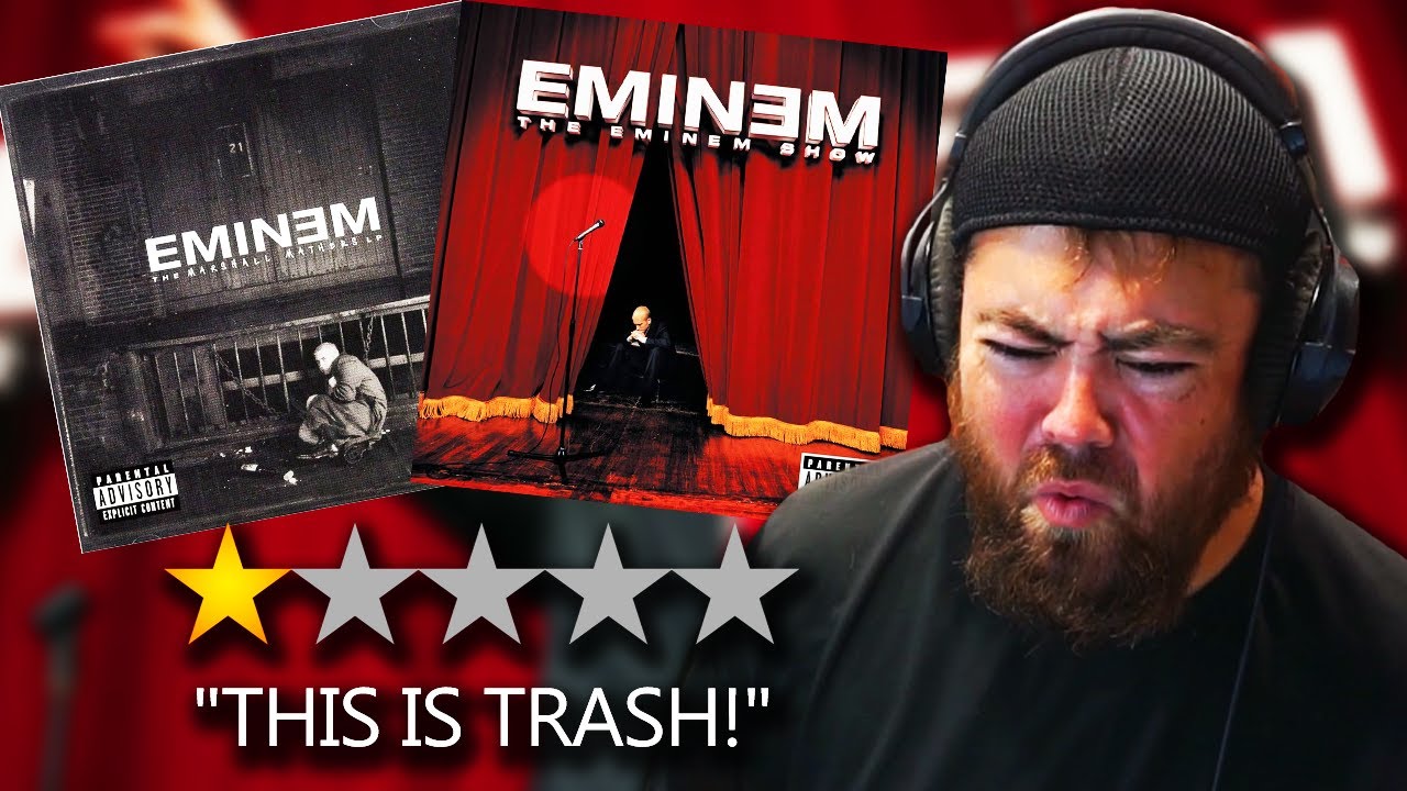 ALL EMINEM ALBUMS RANKED by CRITICS - YouTube