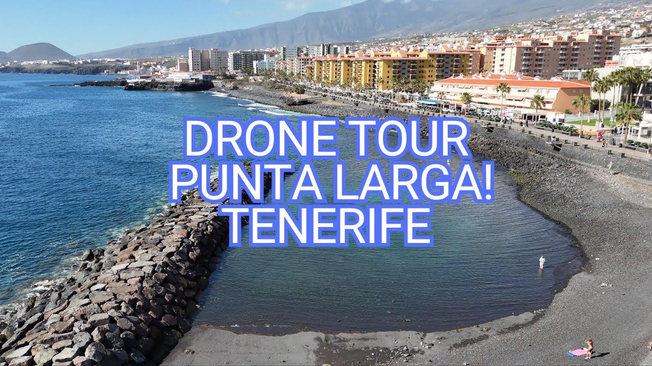 Breathtaking Aerial Views of Punta Larga, Tenerife! 🌊🏝️ - YouTube