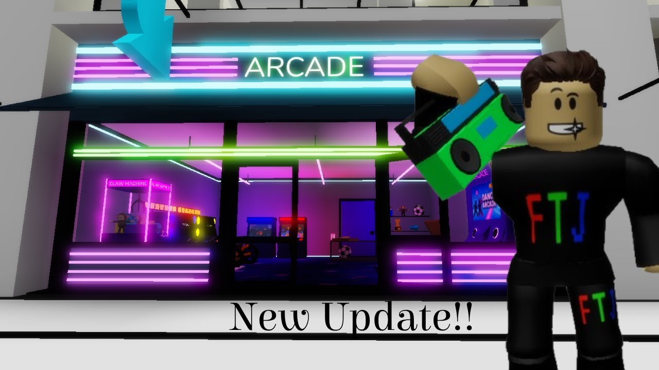 THE NEW ARCADE UPDATE OF BROOKHAVEN RP!! - YouTube