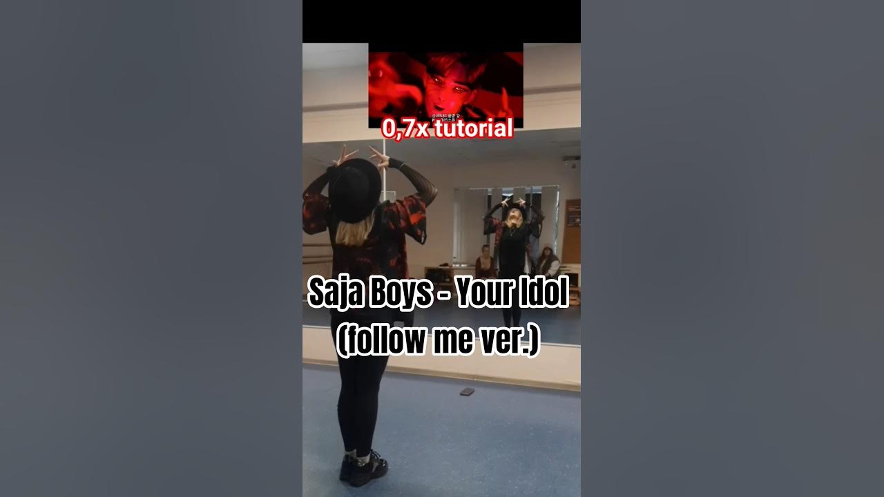 Saja Boys "Your Idol" dance with me tutorial 💥 #kpopdemonhunters #SajaBoys #YourIdol #댄스 #챌린지 ...