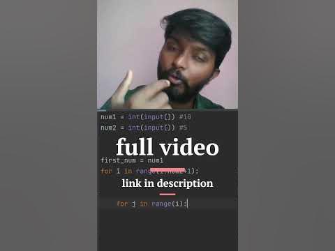 Coding Logic building in Telugu by shiva prasad m #python #logicbuilding #logic - YouTube