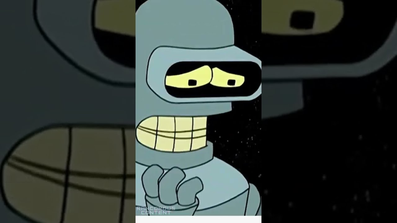 Futurama Bender in space alone in asteroid filed - YouTube