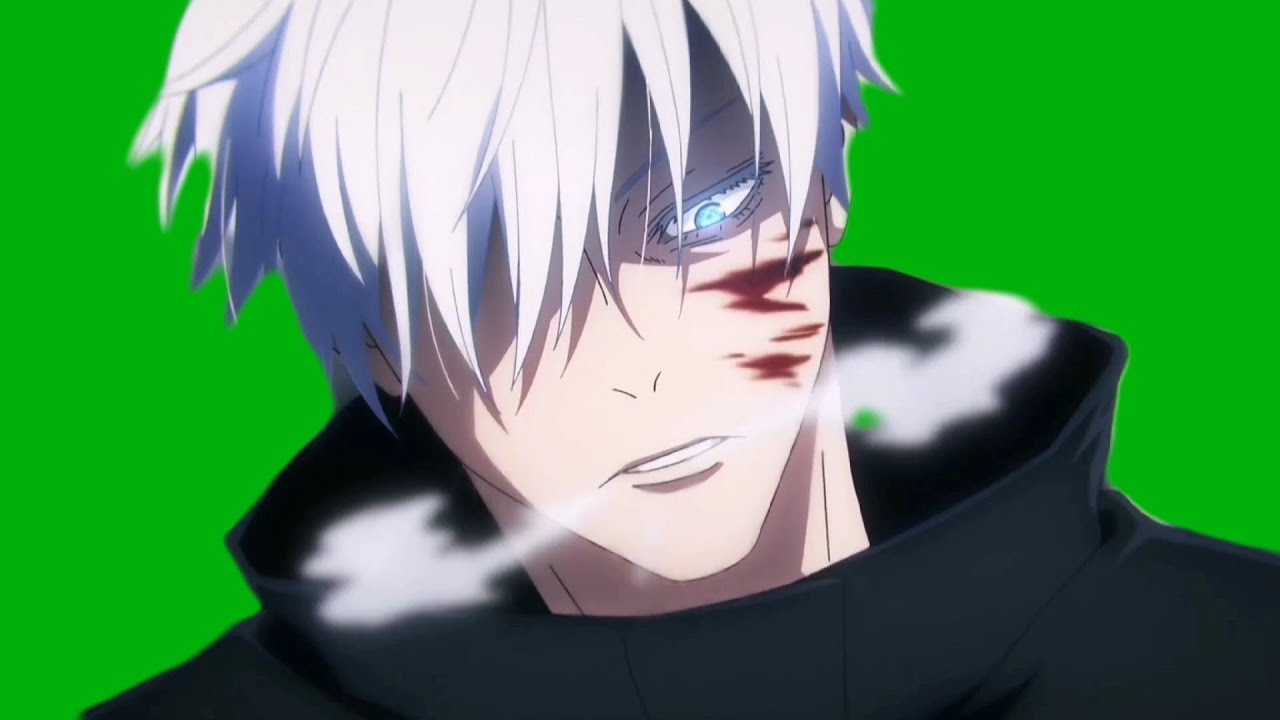 Mastering Gojo Satoru Green Screen Edits! Create Epic Anime Effects ...