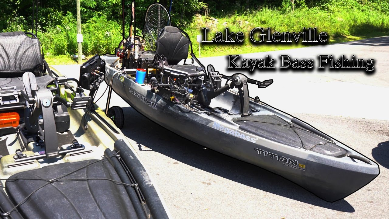 Bass Fishing Lake Glenville*New NATIVE TITAN Propel 12!!* - YouTube