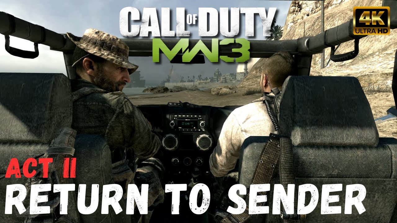Call of Duty Modern Warfare 3 ACT 2 PART 2 (RETURN TO SENDER) - YouTube