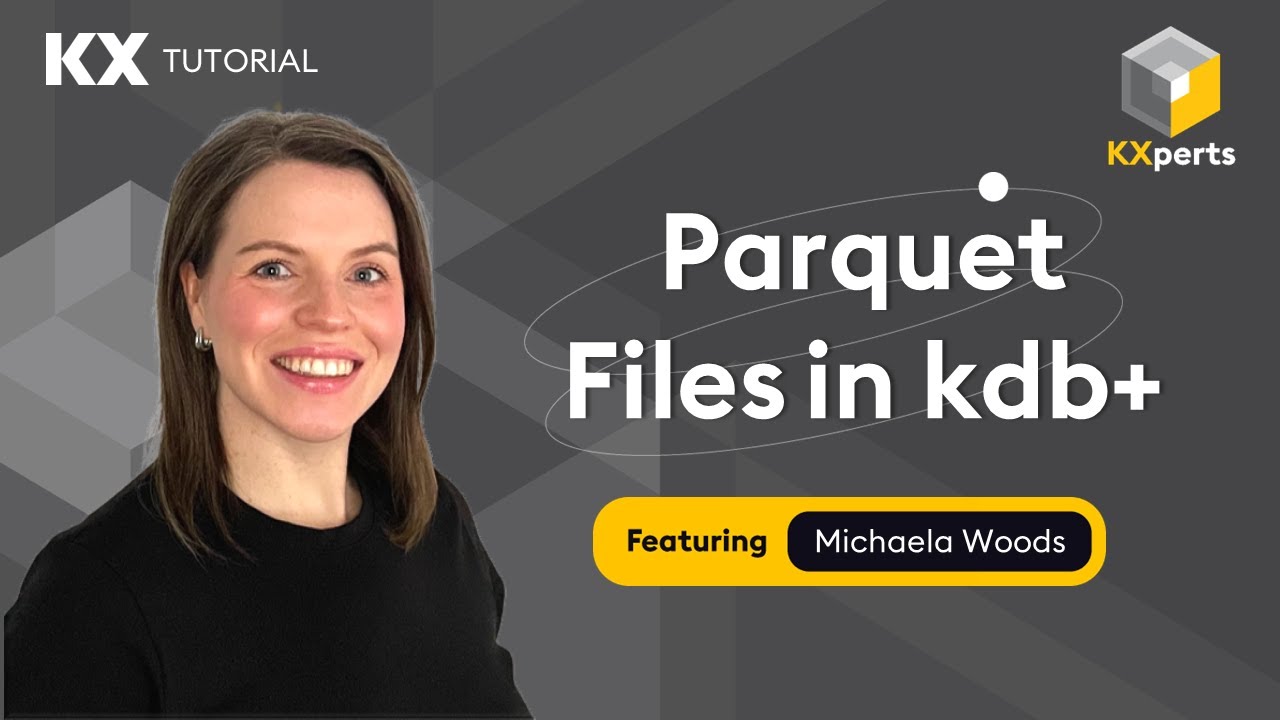 Loading, Partitioning, and Querying Parquet Data in kdb+ - YouTube