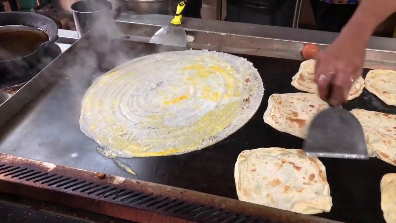 Popular Indian Snack, Thosai Telur Bawang (Egg with Onions) ($0.75 ...