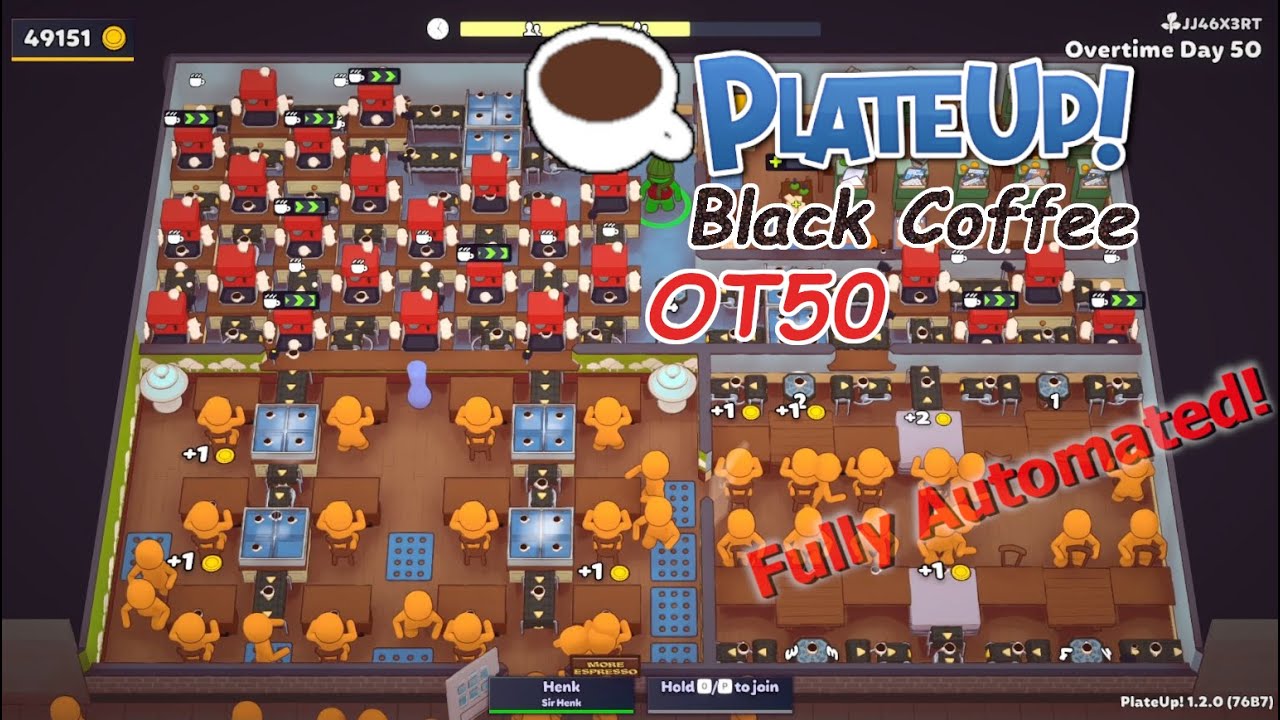PlateUp! - More Espresso - Fully Automated Black Coffee - OT Day 50 ...