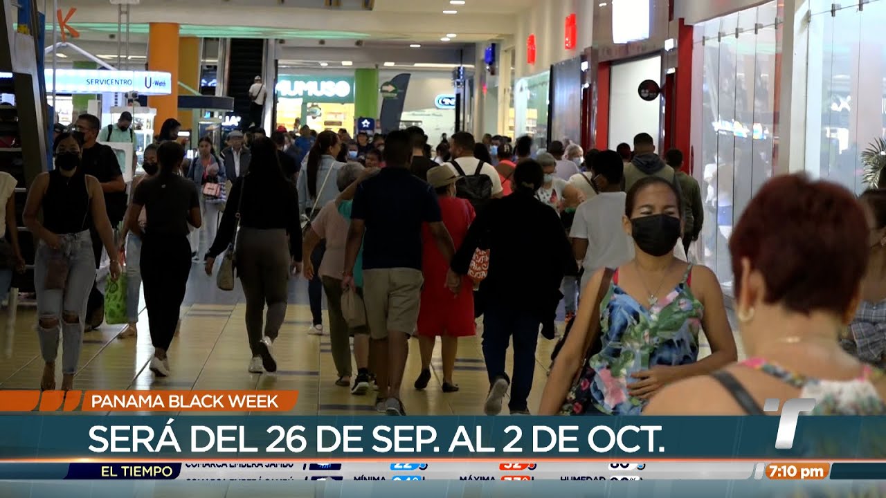Panamá lanza sexta temporada del Black Week - YouTube