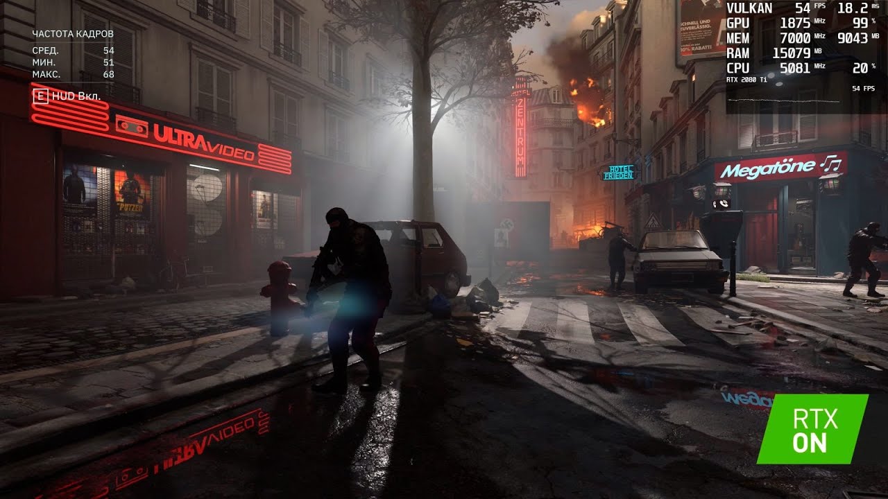 Wolfenstein: Youngblood 4K Ray Tracing Benchmark RTX 2080 Ti - YouTube