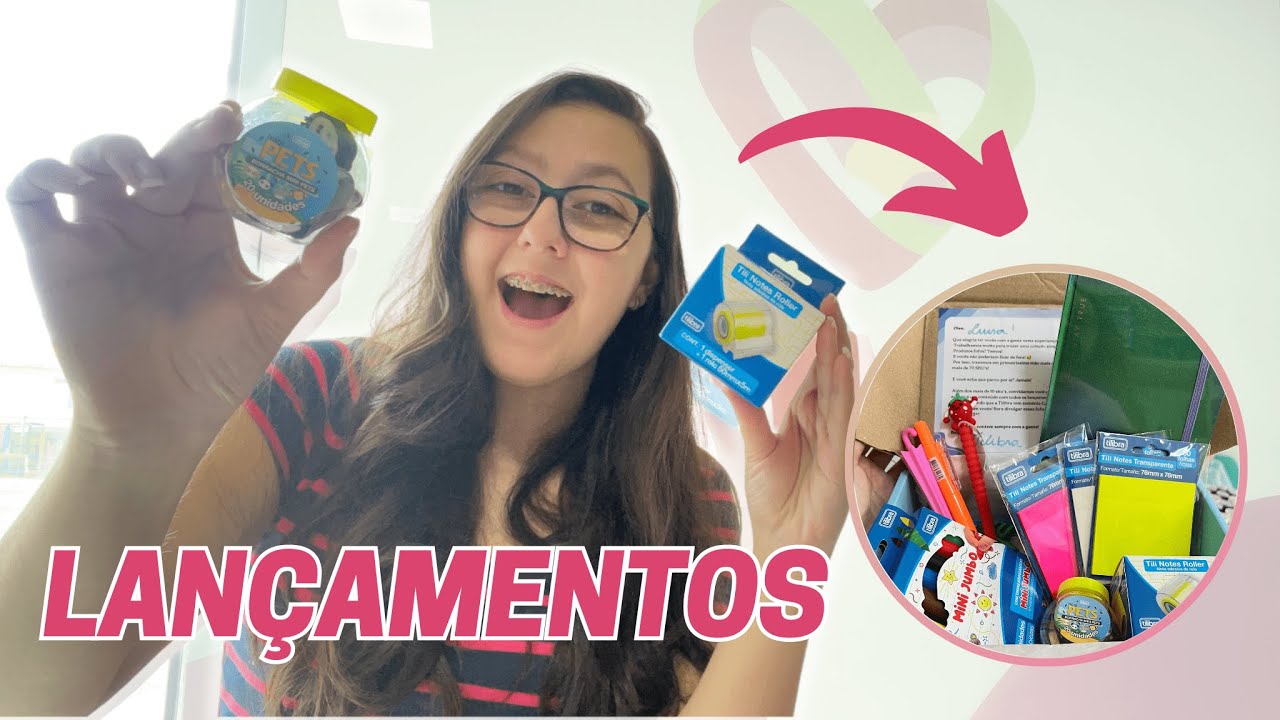 UMA CAIXA SÓ COM LANÇAMENTOS TILIBRA 😱 UNBOXING + PEN TEST - YouTube