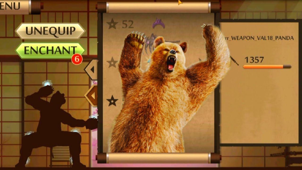 Shadow Fight 2 New Bear Claws Weapon - The Most Powerful Weapon - YouTube