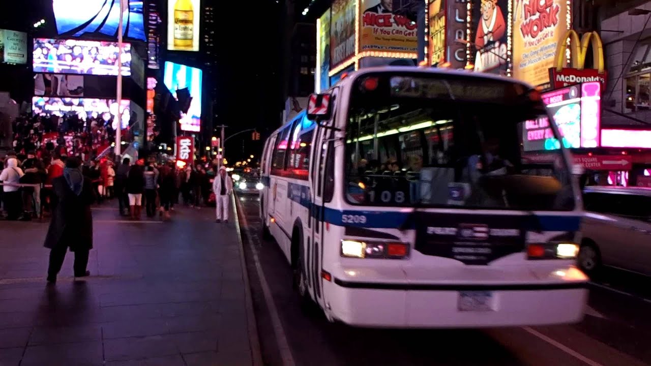 MTA New York City Bus Novabus RTS 5209 on the M20 - YouTube