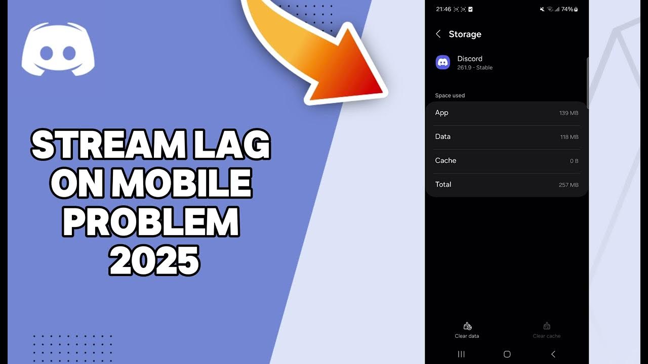 HOW TO FIX DISCORD STREAM LAG ON MOBILE PROBLEM 2025 - YouTube