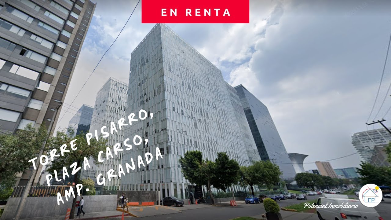 ️RENTADO | Depa en renta | Torre Pisarro Plaza Carso | Amp Granada ...