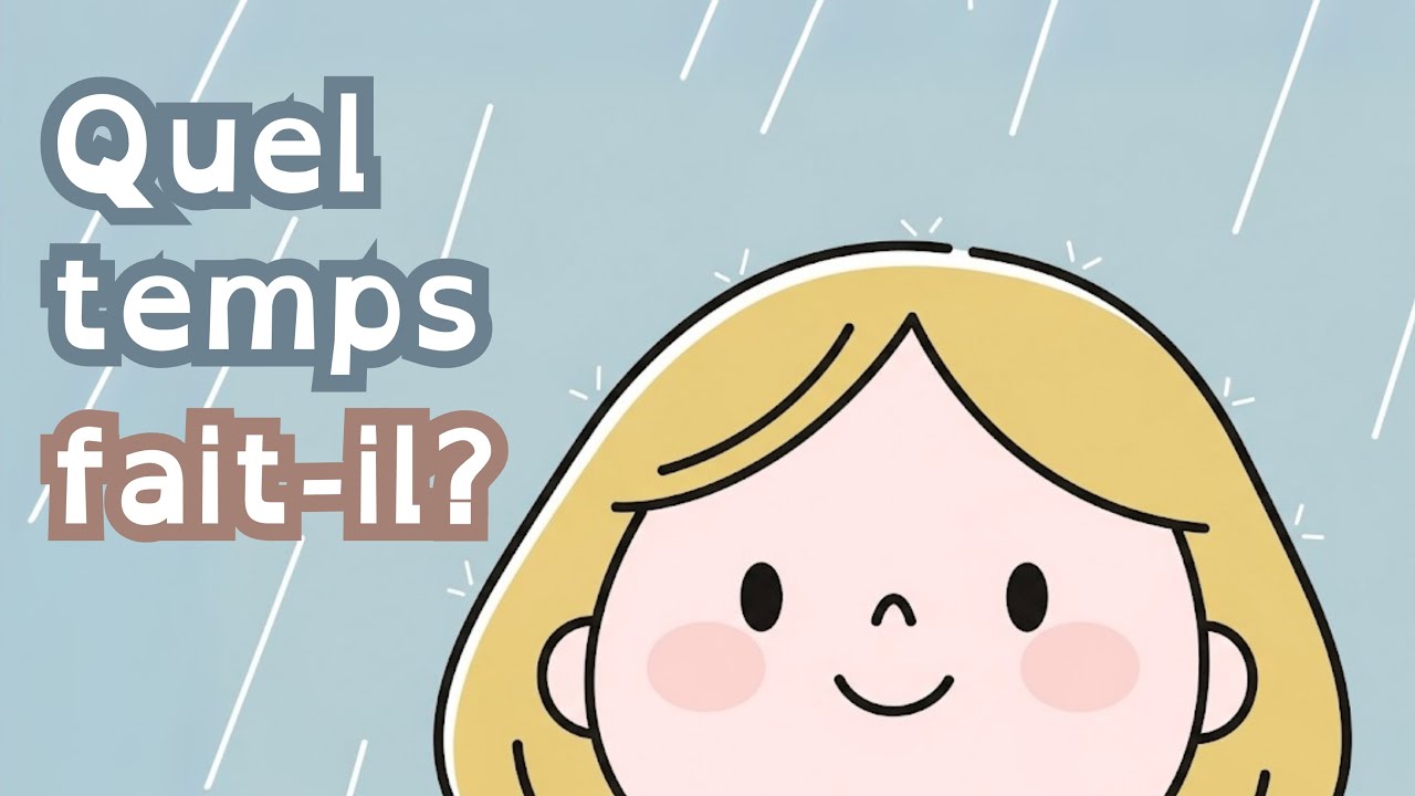 🎶 French Weather Song for Kids | Learn French with Music | Quel temps ...