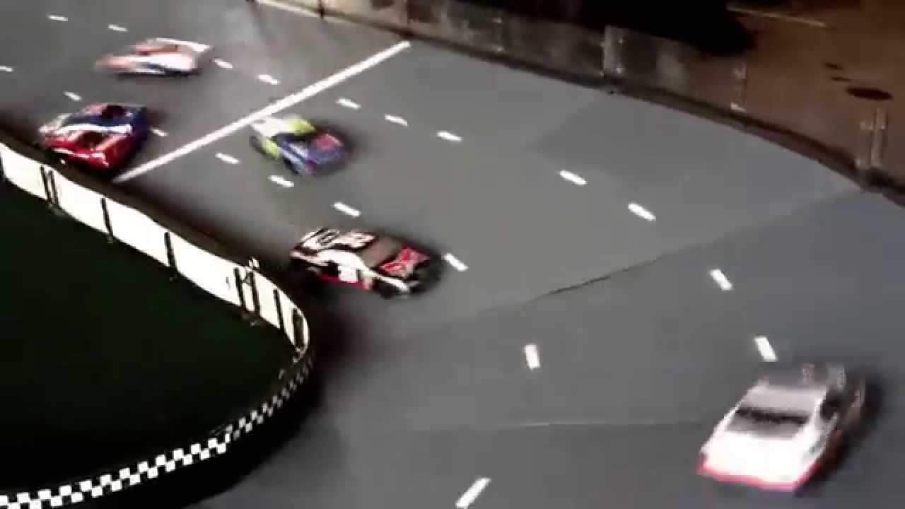 MICRO REALITY STOCK CAR RACING GAME - YouTube