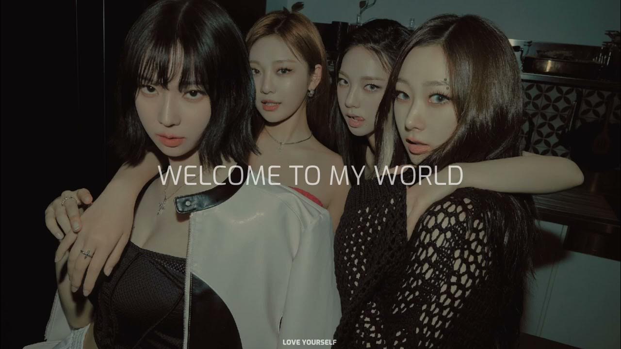 aespa - welcome to my world (ft. nævis) [sped up] - YouTube