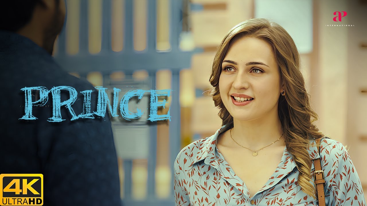 Prince Movie Scenes | Sivakarthikeyan had a meeting with Maria's father ...