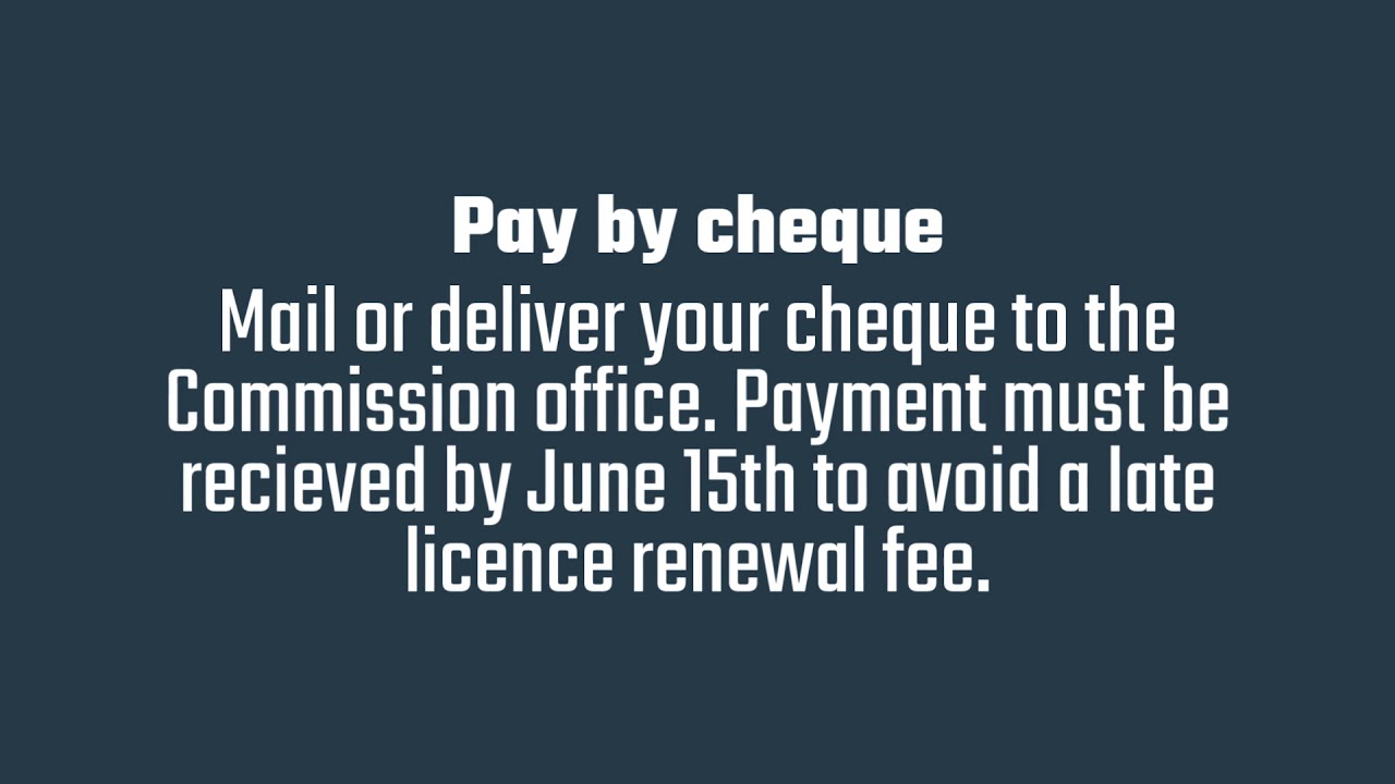 NSREC payment methods - YouTube