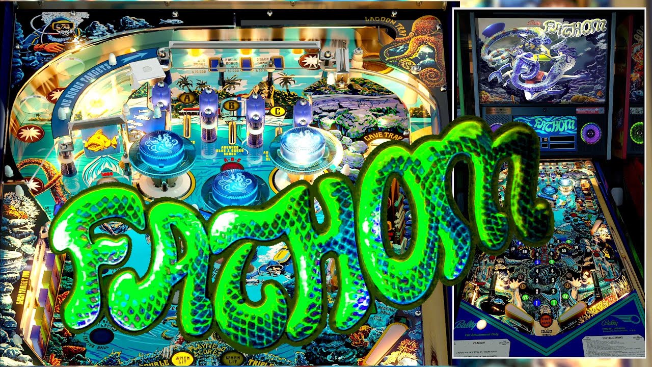 Fathom (Bally 1981) FrankEnstein MOD: Visual Pinball X (VPX) - YouTube