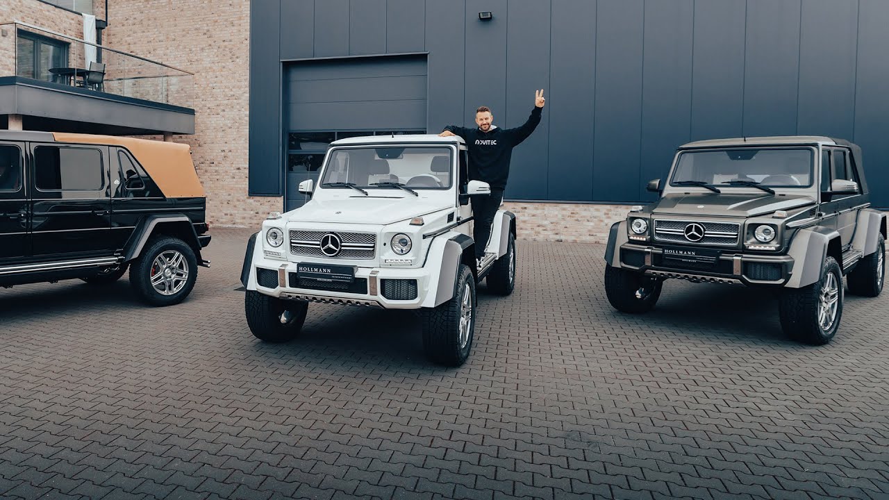 €4 Millionen worth of G-Class, Mercedes-Maybach G650 Landaulet / The ...