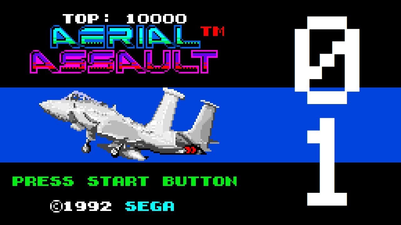 Let's Play Aerial Assault (Game Gear), Stage 1 - YouTube