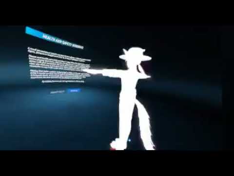 Beat Saber image with threatening aura