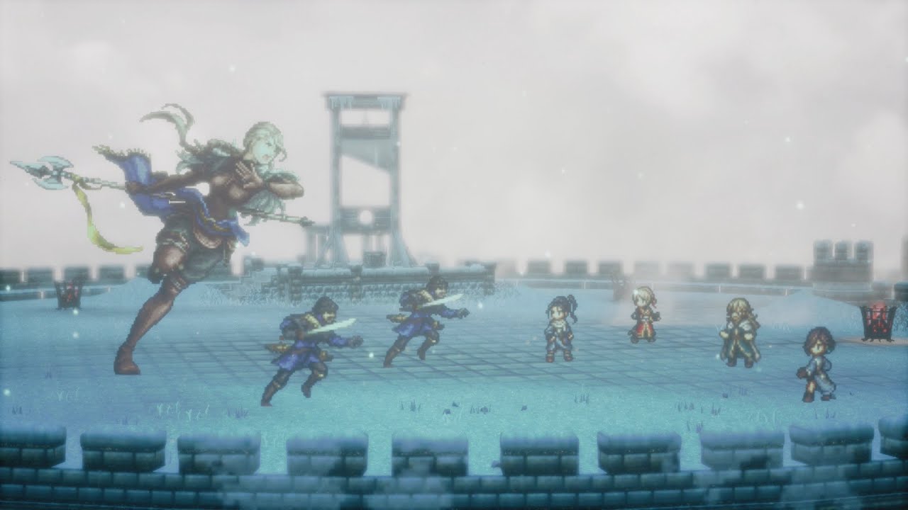 Octopath Traveller 2 Playthrough part 39 Hikari Chapter 4 Boss Rai Mei ...