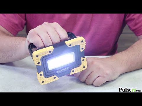 600 Lumens Versa Work Floodlight by Farpoint - YouTube