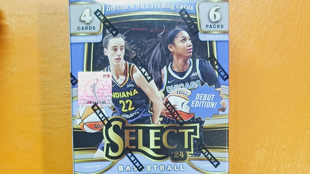 2🏀24 Panini Select WNBA Blue Blaster Box - YouTube