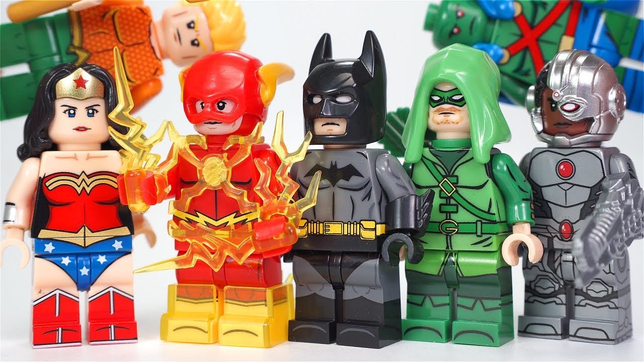 LEGO Justice League Classic | Batman | Flash | Green Arrow Unofficial ...
