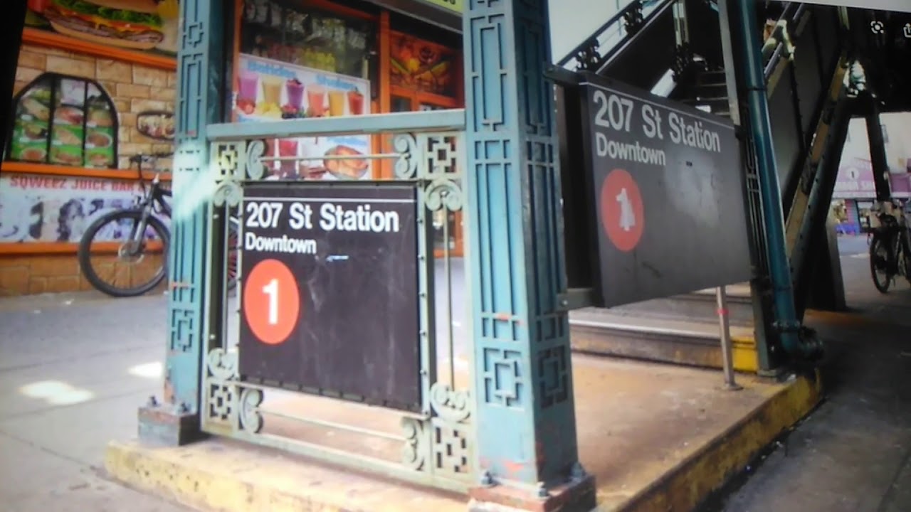 (1) Train 207 Street Station - YouTube