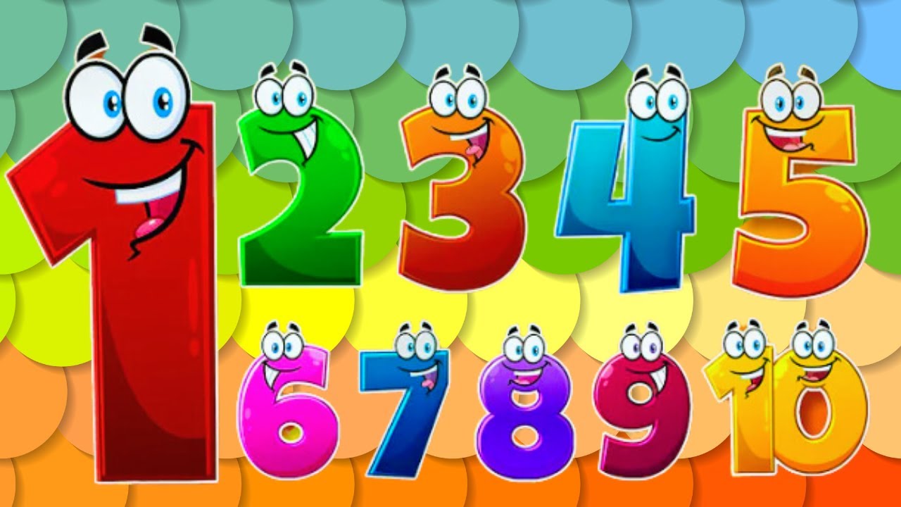 Los números del 1 al 10| Aprender a contar hasta el 10 - YouTube