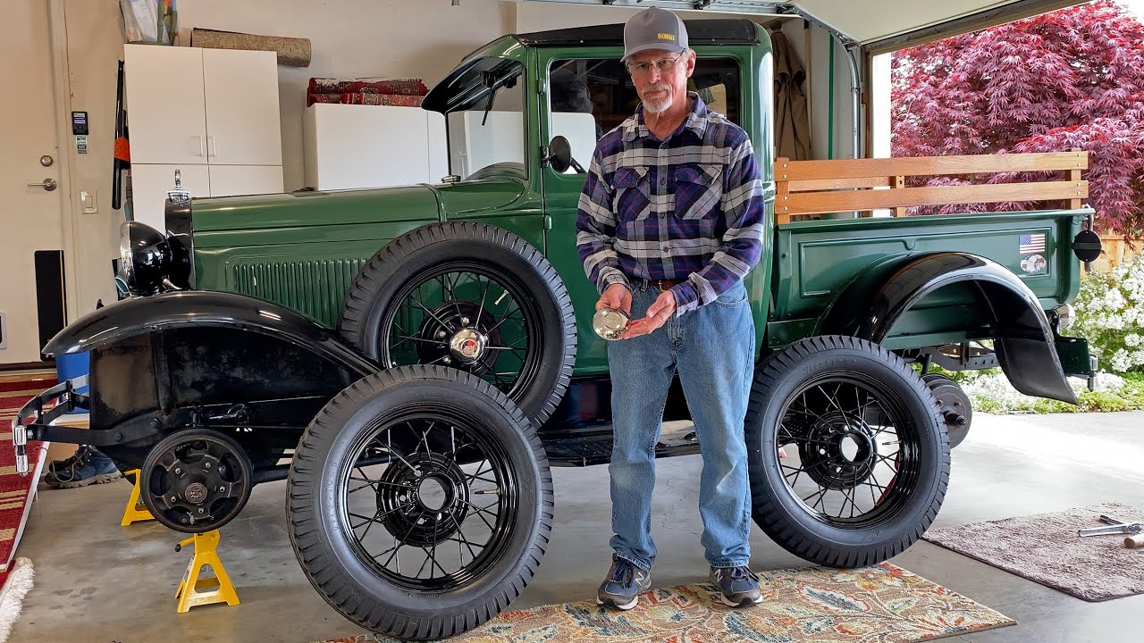Replacing Damaged Wheels on a 1931 Ford Model A Pickup - YouTube